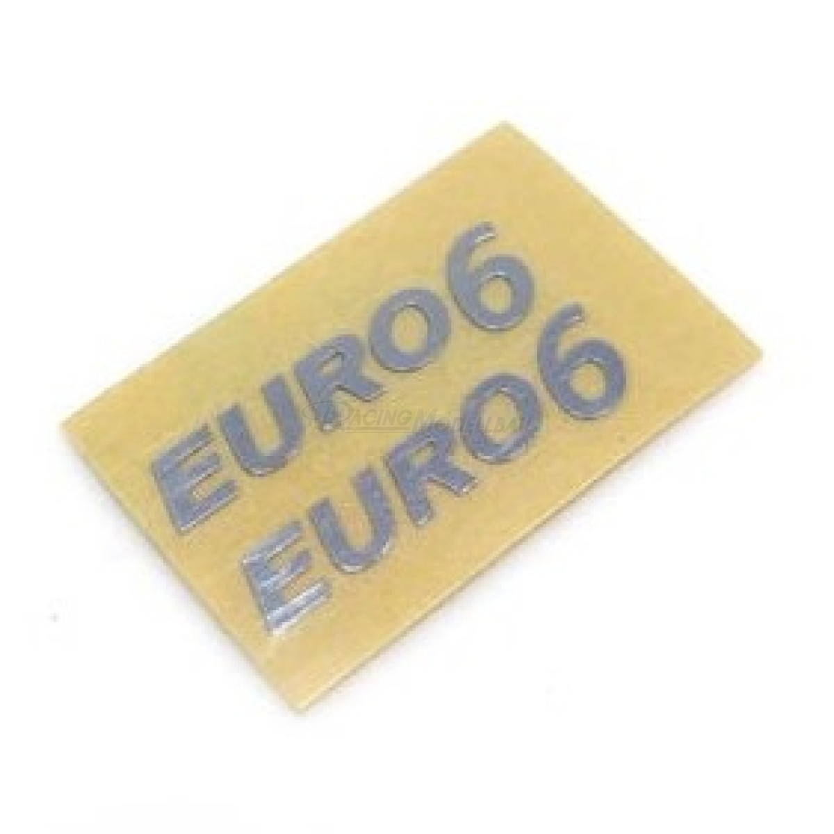 Chrome Euro 6 Logo Decal Scania