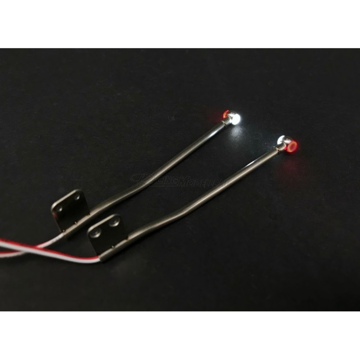 Bumper Guide Pole Light red/white 3V - Fahrerhäuser, Anbauteile ...