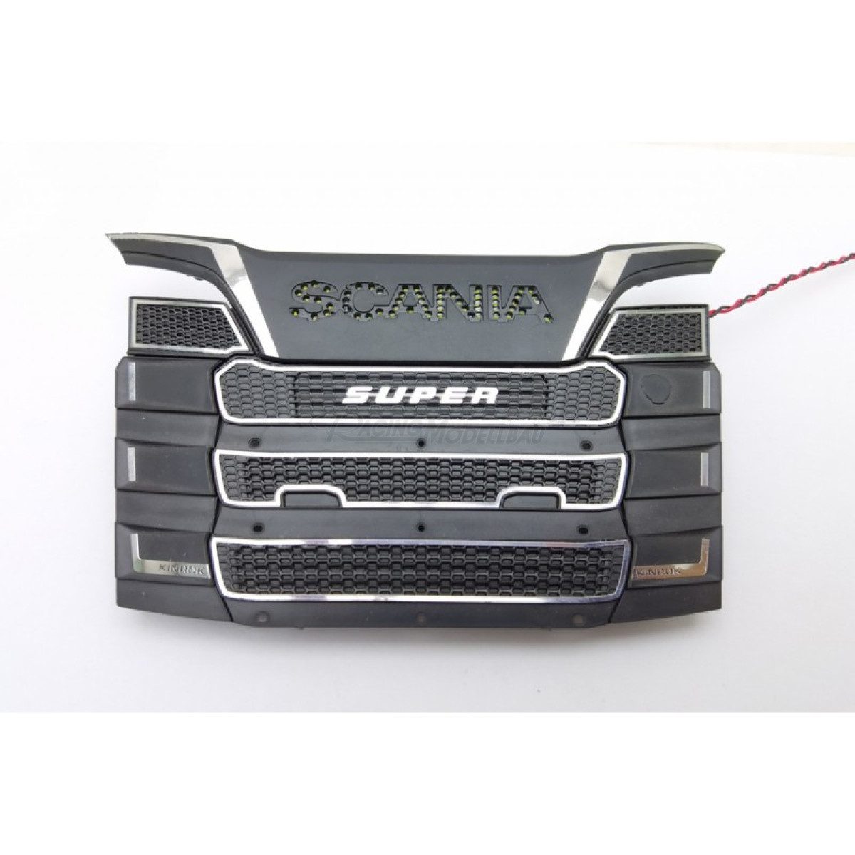 Front Grill Scania Logo LED blue - Beleuchtung - Truckzubehör ...