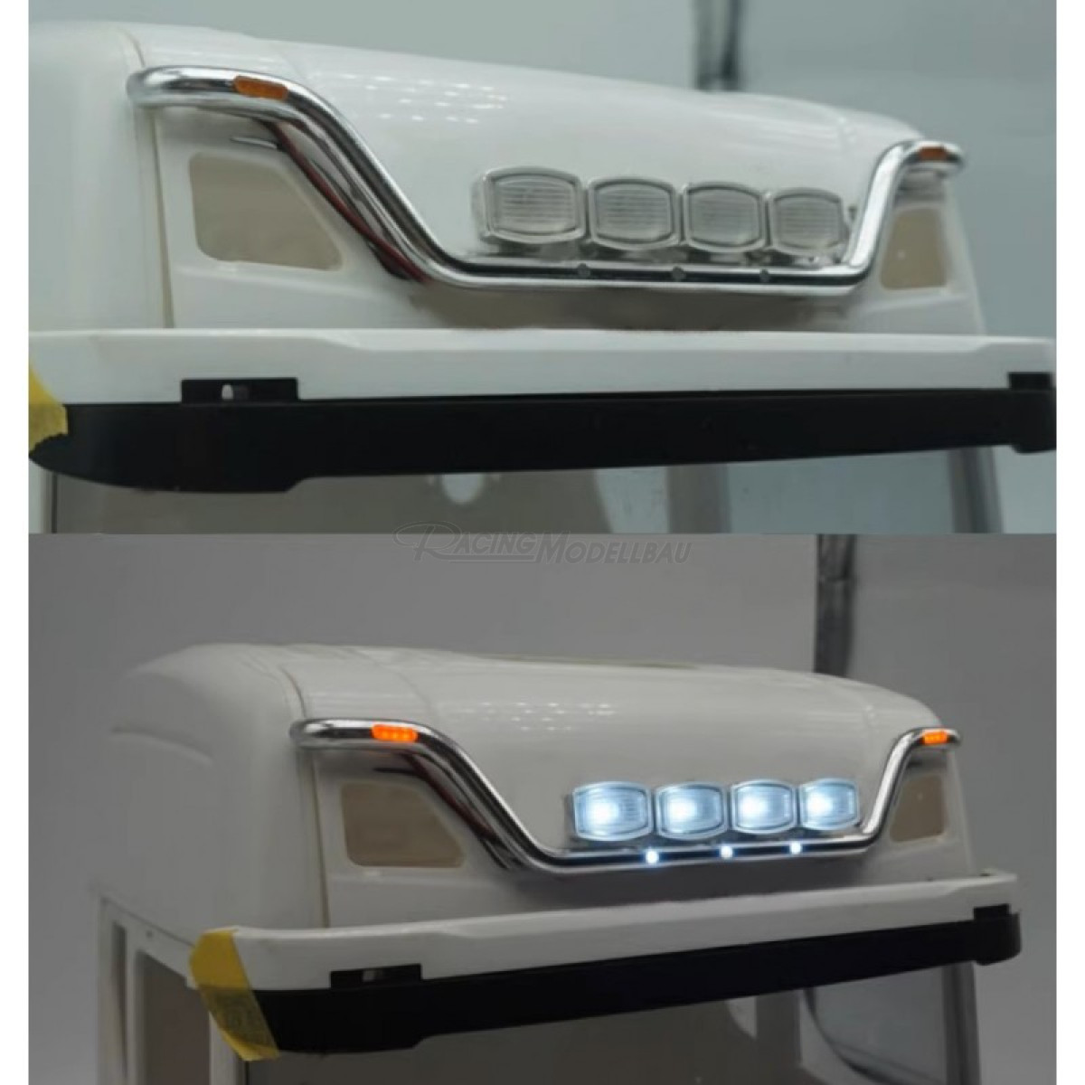 Roof Lightbar w/4 Rectang.Light Scania 770S - Beleuchtung ...