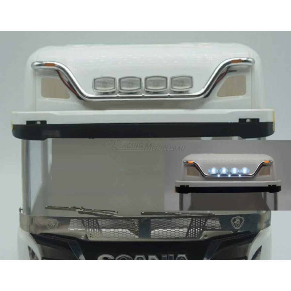 Roof Lightbar w/4 Rectang.Light Scania 770S