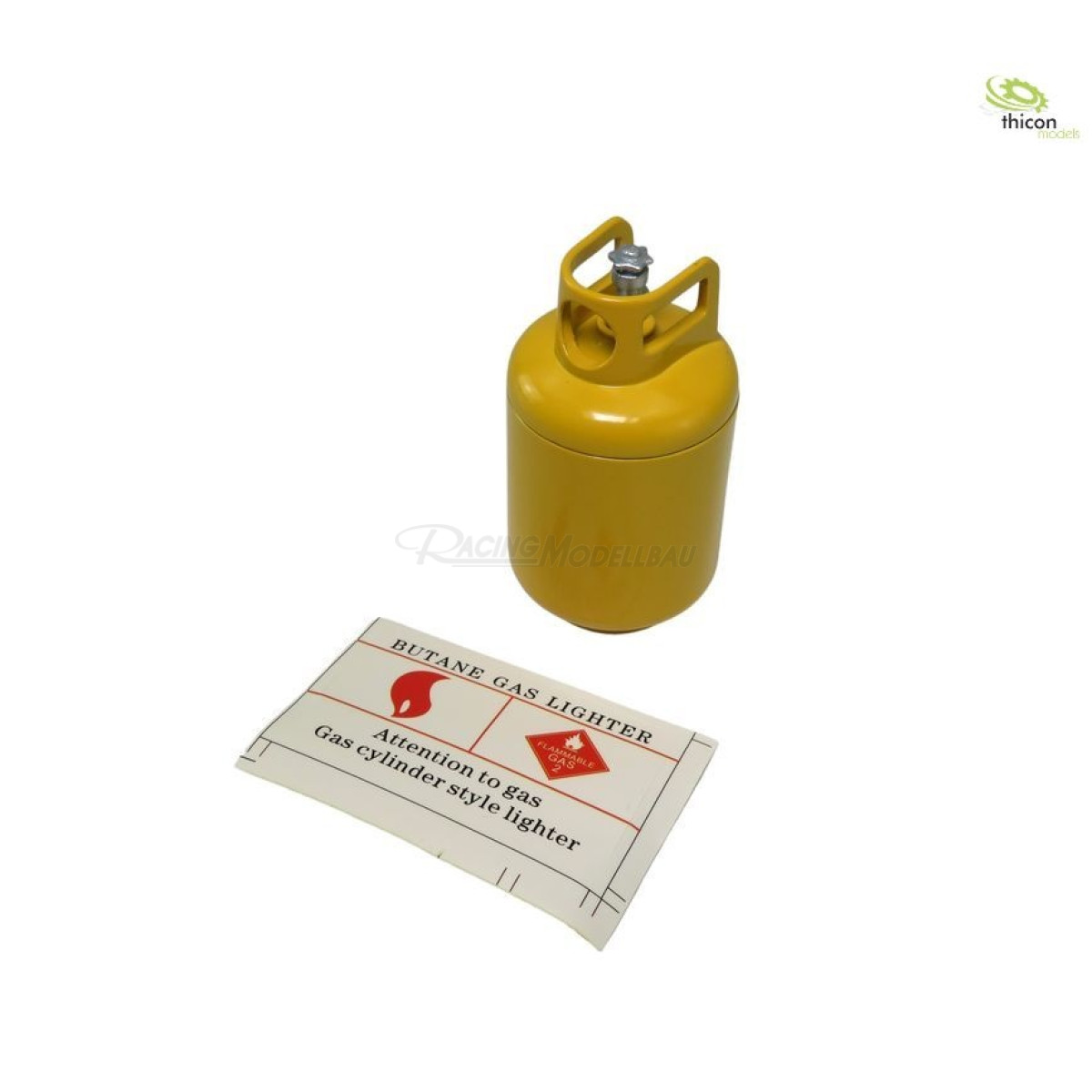 Propangasflasche gelb 1:10