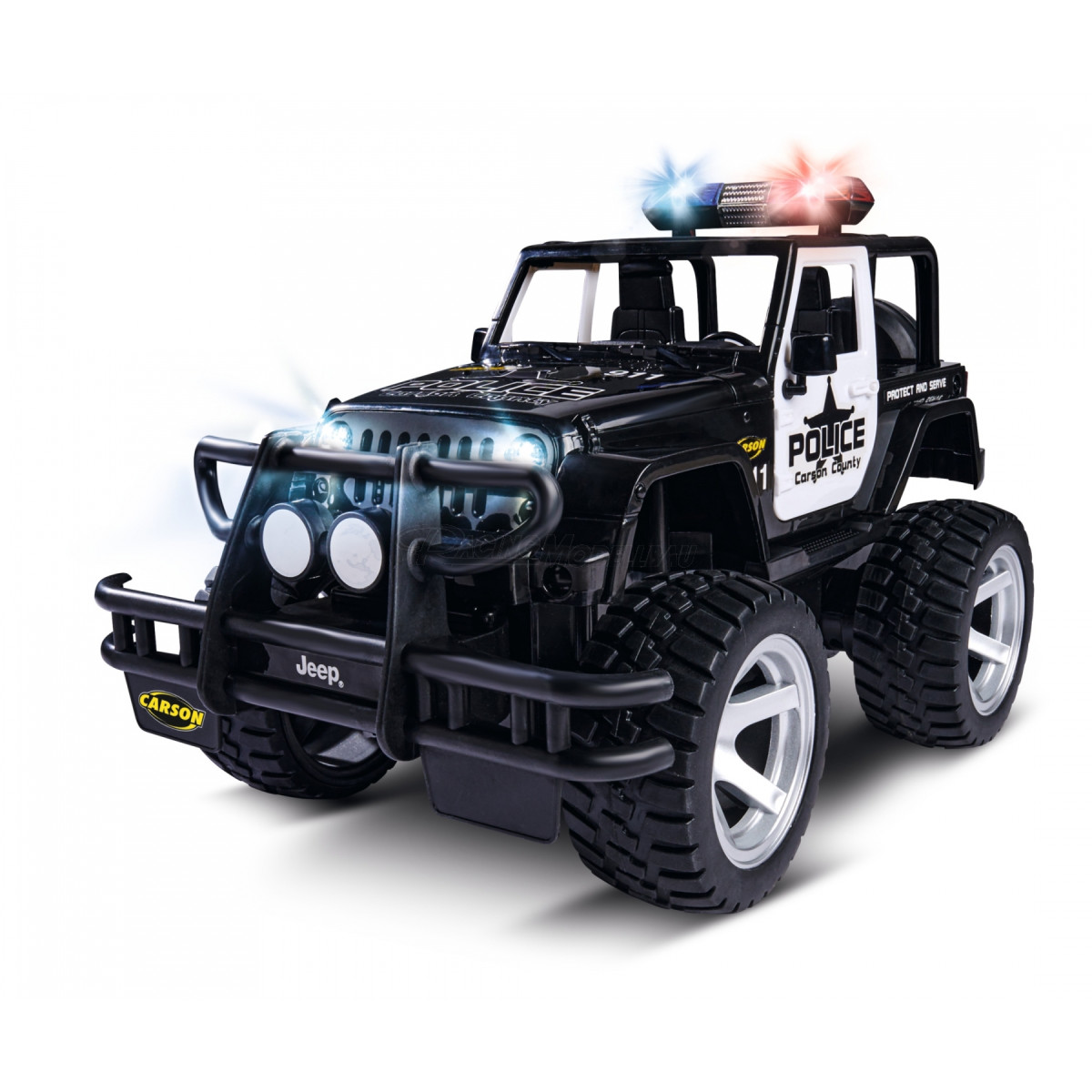 Jeep Wrangler Police 2.4G - RC-Cars 1:12 - 1:16 - RC-Autos