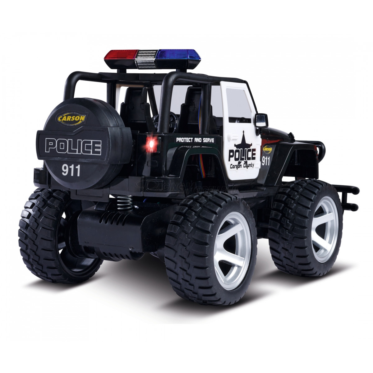 Jeep Wrangler Police 2.4G - RC-Cars 1:12 - 1:16 - RC-Autos