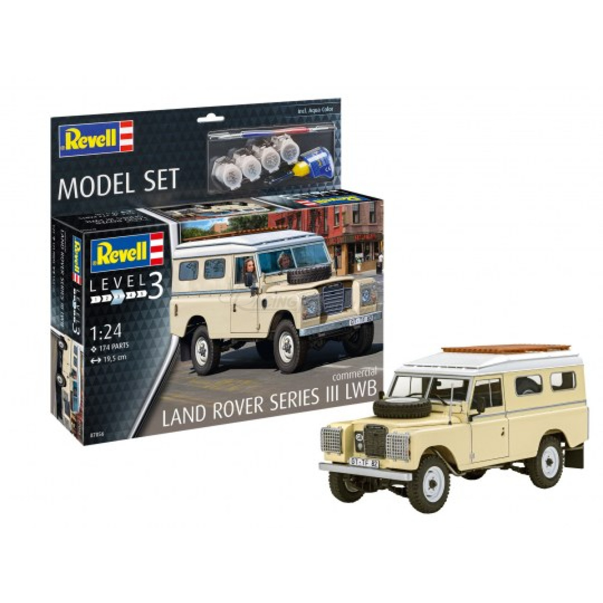 Model Set Land Rover Series III LWB - Plastikmodelle