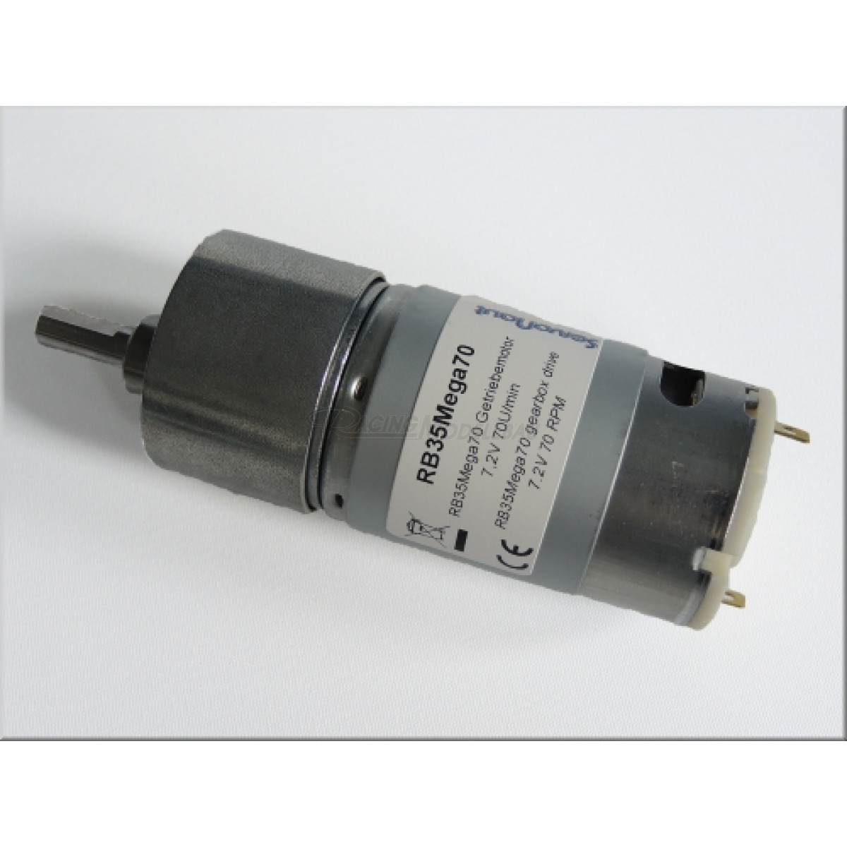 Getriebemotor 7,2V 70U/min - Stirnrad-Getriebemotoren - Motoren ...