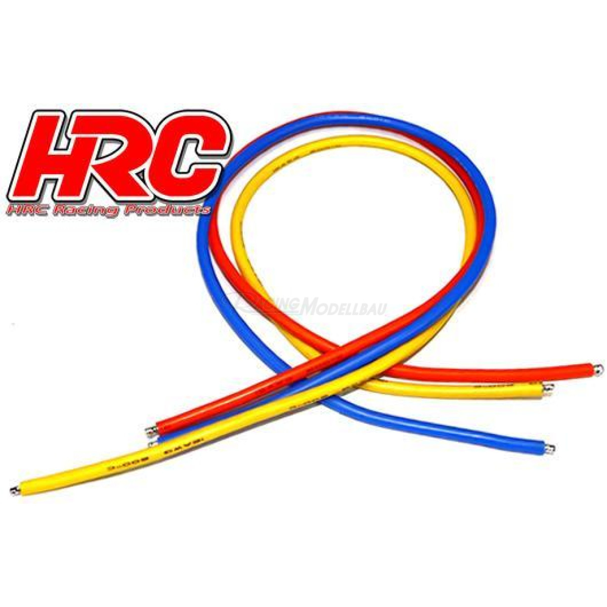 Kabel 3.3mm2 Hi-Flex 50cm blau/orange/gelb - Verschiedenes