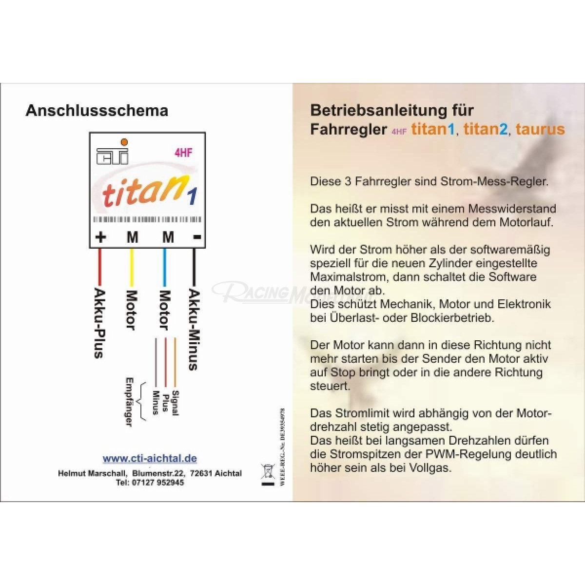 CTi Regler Titan Micro - CTI Elektronik