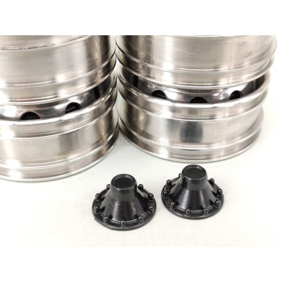 Steel Scania Rear Wheels Ver.B for Tamiya