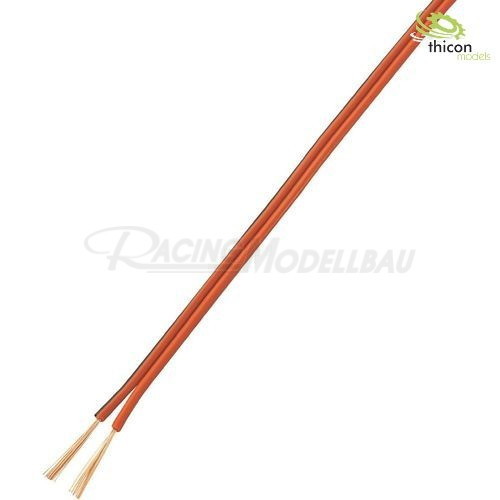 Litze LiY-Z 2 x 0.14 mm² Rot, Rot-Schwarz 1m - Verschiedenes